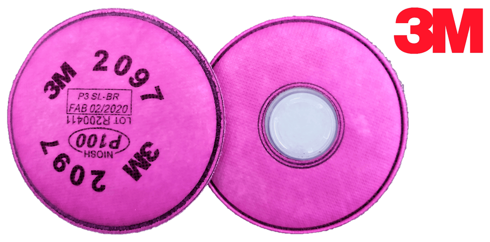 3M 2097 Filtro para particulas P100 para Ozono y Vapores Organicos – MARINOS DEL GOLFO